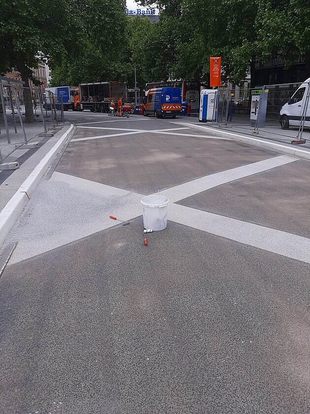 Neue Busspur am Busbahnhof Hannover: Possehl Spezialbau GmbH